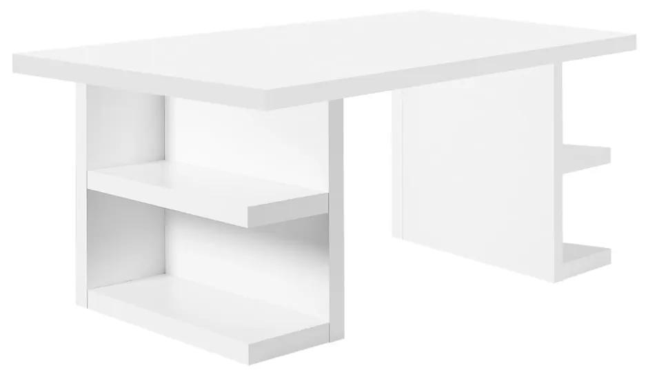 Bílý pracovní stůl TemaHome Multi, délka 180 cm