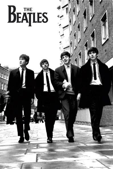 Plakát, Obraz - Beatles - in London, (61 x 91,5 cm)