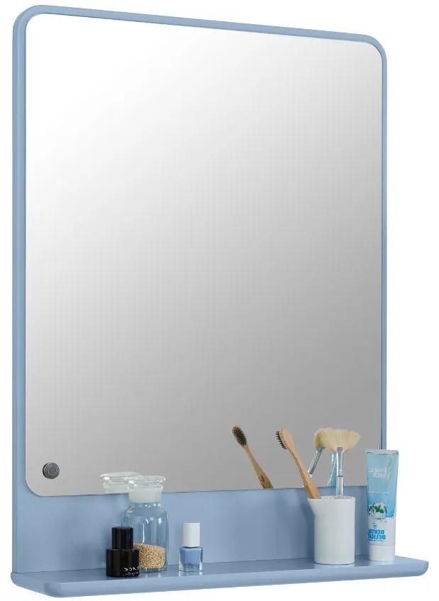 OnaDnes -20% Světle modré lakované koupelnové zrcadlo Tom Tailor Color Bath 70 x 52 cm