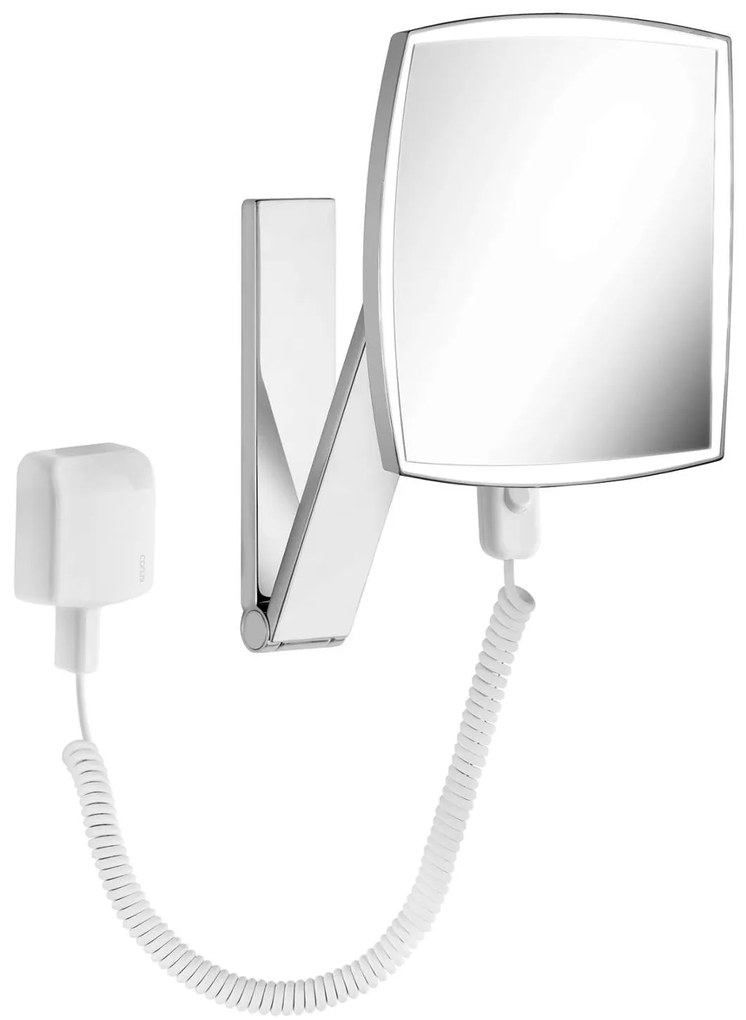 Keuco - Kosmetické nástěnné zrcátko s LED osvětlením, chrom 17613019001