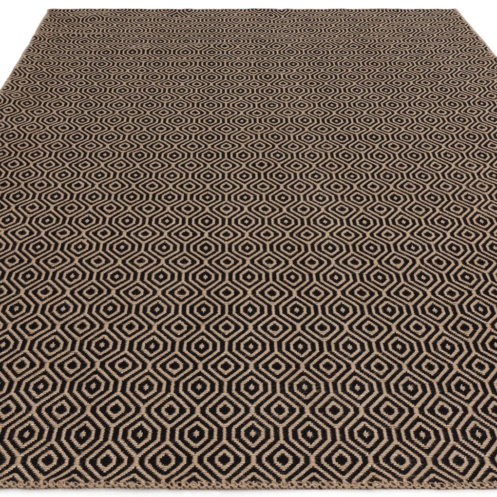 Tribeca Design Kusový koberec Radio Black Mosaic Rozměry: 200x290 cm