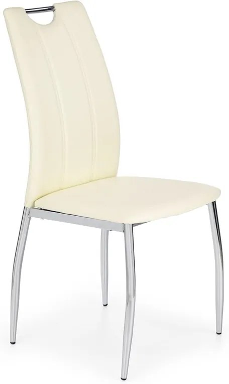 Halmar Jídelní židle K187, bílá
