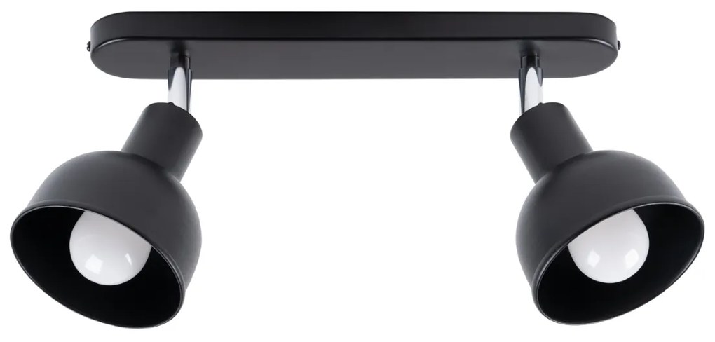 Sollux Lighting Stropní svítidlo ELBA 2 Černá