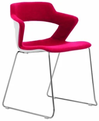 Antares Plastová židle 2160/S TC Aoki FRONT UPH GALERIE - Čalounění Antares LÁTKY (BN) / BONDAI Barva plastu Antares cihlově červená