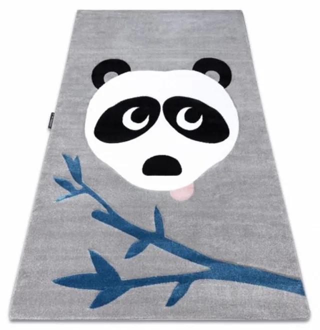 Dětský kusový koberec Panda šedý 120x170cm