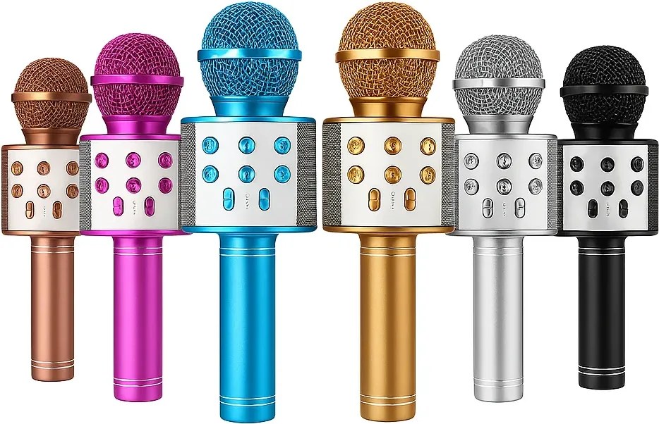 Zaparkorun Karaoke mikrofon pro děti - modrý Biano.cz