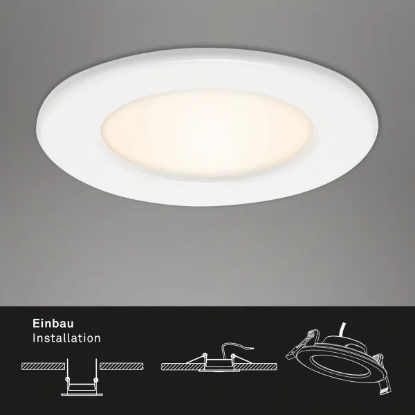 SADA 3x LED Koupelnové podhledové svítidlo LED/6W/230V 3000K IP44 bílá