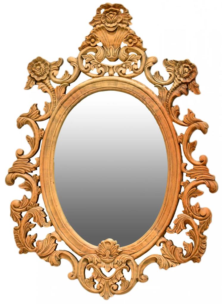 Bramble Furniture Zrcadlo Queen Charlotte, přírodní odstín