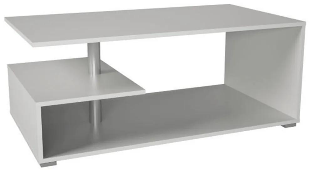 Konferenční stůl DORISA — 110x60x45 cm, více barev Bílá