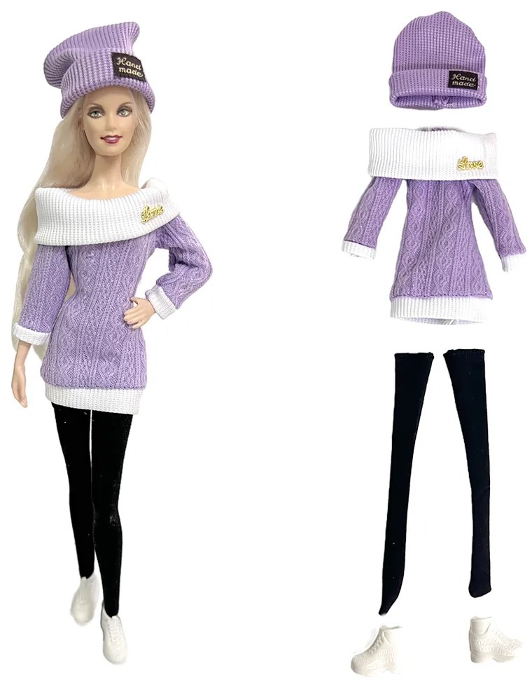Šatičky pro panenku Barbie - různé styly (30 cm) Barva: G