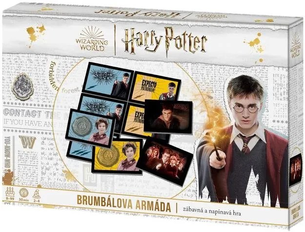 Společenská hra harry potter brumbálova armáda – rodinná společenská hra