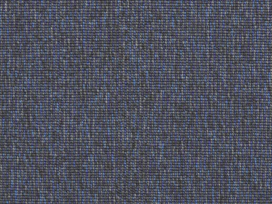 Zátěžový koberec Weave 78 - modrý - 4m
