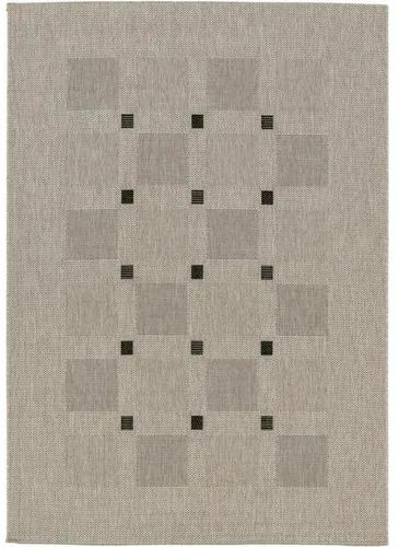 Spoltex Kusový koberec Floorlux silver/black 20079, 60 x 110 cm