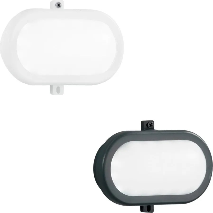 FAN LED-EXTRA-BCO Venkovní nástěnné a stropní svítidlo LED EXTRA bílá, polykarbonát/PP, 10 W, 1100 lm, 4000 K, IP54, 11,5 x 16,9 x 7,6 cm - FANEUROPE