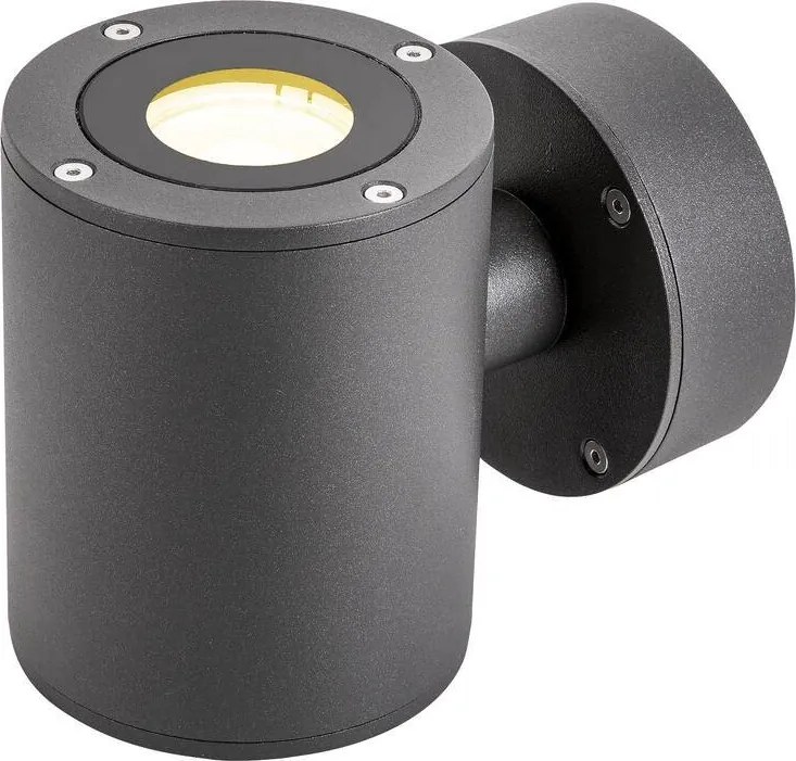 LA 1002018 SITRA Up/Down WL, LED venkovní nástěnné nástavbové svítidlo, antracit, IP44 3000K, 9W - BIG WHITE (SLV)