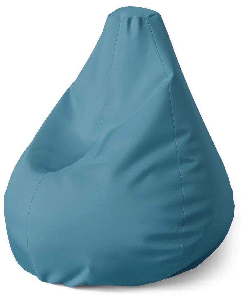 Sablio Sedací vak Pear Bledě modrá - 140 x 100 x 25 cm