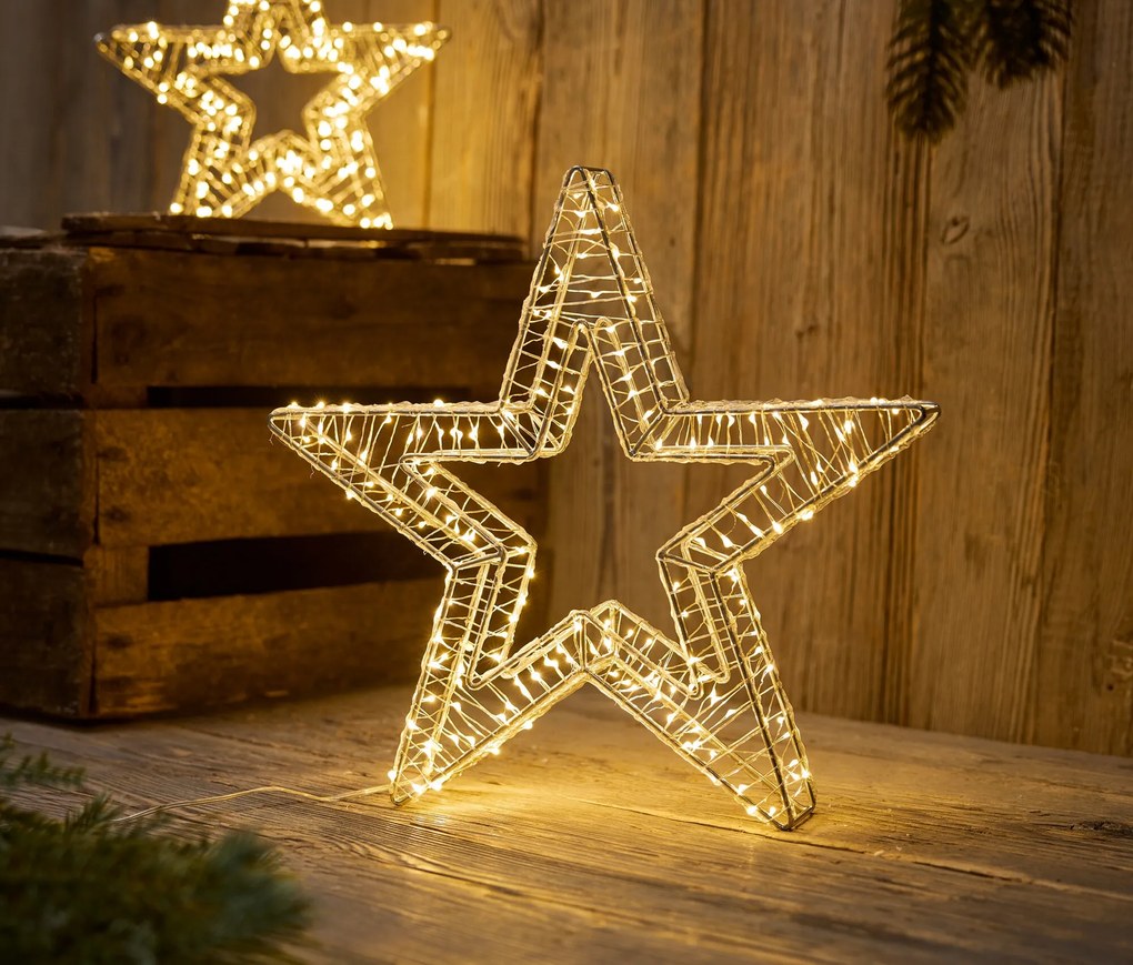 Tchibo - Hvězda s Led, 3D, venkovní, velká