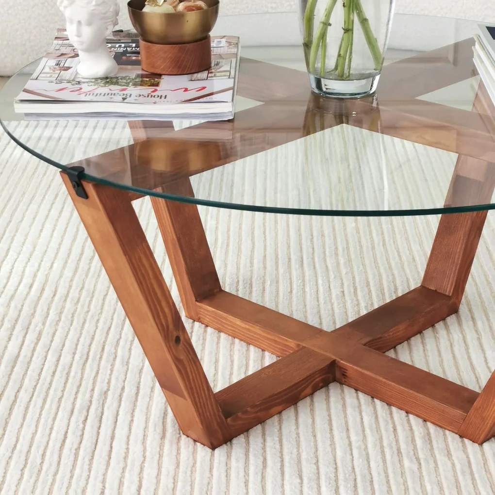 Konferenční stolek Lotus Wooden