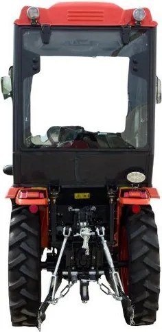Tauros HX26 PRO 4x4 - malotraktor + kabina + indutriální kola