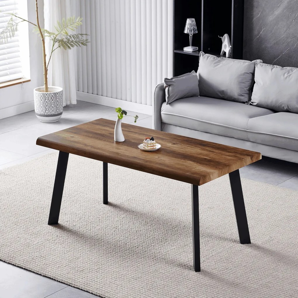 Autronic Konferenční stolek CT-F4512 60x120 cm Odstín: Dub šedý