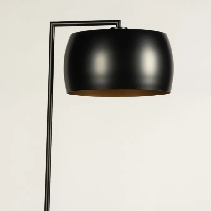 Stojací designová lampa Pallas Bond Black and Gold