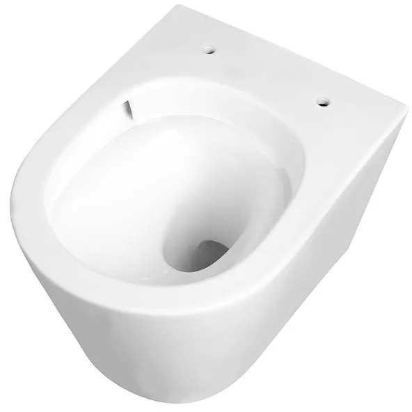 BPS-koupelny Závěsná WC mísa se SoftClose sedátkem HYD-4772, bílá