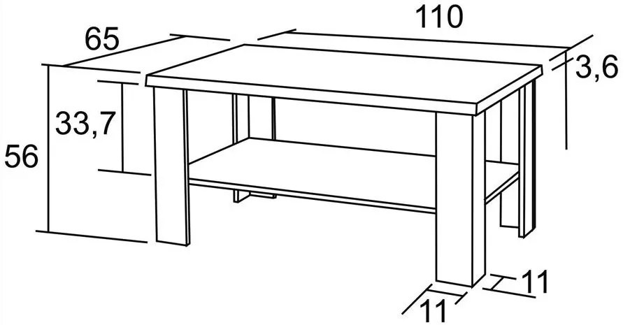 BRADOP Konferenční stůl Klement﻿ K132