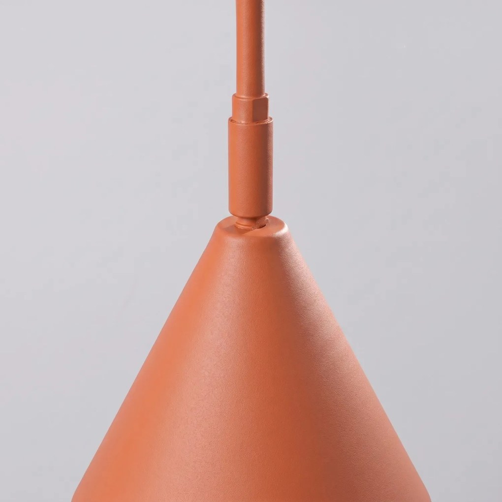 Sollux Lighting Nástěnné svítidlo NOX 1 okrově červené s vypínačem