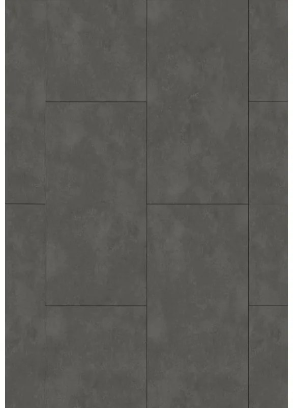 Mexen Steel Black vinylové panely 610 x 305 mm SPC 6,5 mm, podložka IXPE 1,5 mm, 4 V-drážka, Kámen