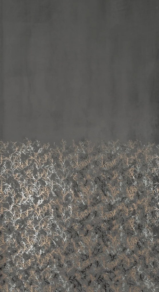 ZATEMŇOVACÍ ZÁVĚS NA KROUŽCÍCH TORI 140X250 CM VZOROVANÁ