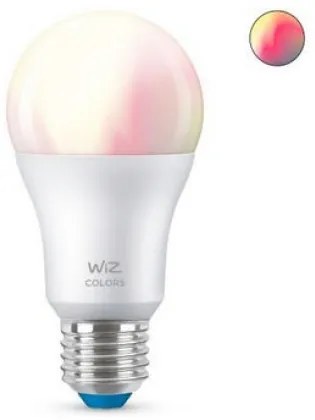 Chytrá LED žárovka E27 WiZ A60 8W (60W) 2200-6500K/RGB WiFi stmívatelná