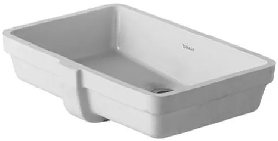 Duravit Vero - Umyvadlo zápustné 49x32 cm, s přepadem, bílá 0330480000