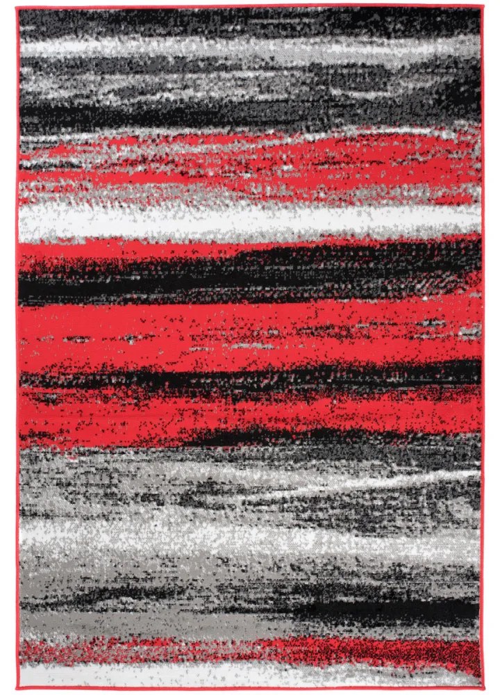 Kusový koberec PP Elpa šedočervený, Velikosti 140x200cm