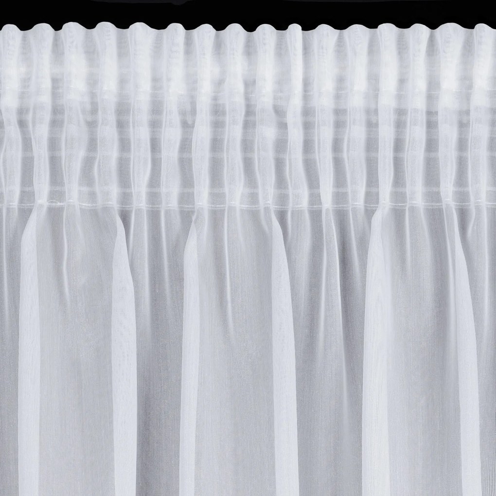 ZÁCLONA NA PÁSCE MIREA 350X150 CM BÍLÁ