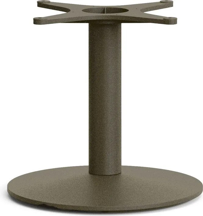 Kulatý zahradní konferenční stolek s betonovou deskou ø 70 cm Esilda – Kave Home