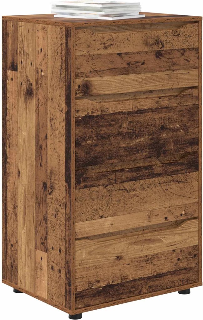 Úložné skříně 60 x 48 x 105 cm Kompozitní dřevo Staré dřevo 3406243