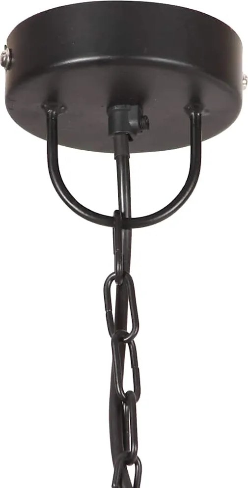 Industriální závěsné svítidlo 25 W černé kulaté 31 cm E27 320548