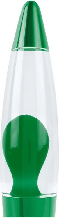Zelená skleněná lávová lampa (výška 35,5 cm) Funky Rocket Lava – Leitmotiv