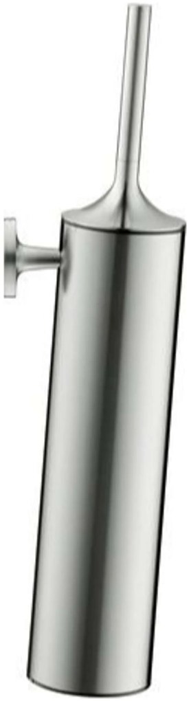 Duravit Starck T - WC štětka nástěnná s držákem, kartáčovaný nerez 0099467000