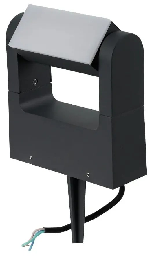 Venkovní stojací lampa Spike šedá