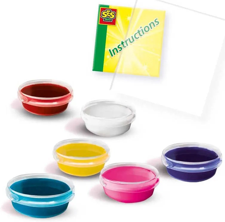 SES CREATIVE Barvy na malování okenních obrázků kreativní set v krabici 00366