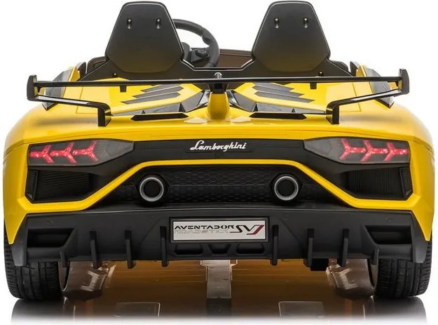 LEAN CARS Elektrické autíčko Lamborghini Aventador SX2028 žluté