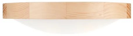 Stropní svítidlo NATURAL SLIM 2xE27/60W/230V pr. 37 cm borovice