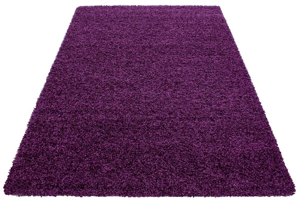 Ayyildiz koberce Kusový koberec Life Shaggy 1500 lila - 160x230 cm