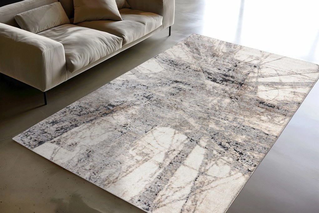 Obsession, Kusový koberec My Bologna 460 Grey, 160x230, šedá, chodba / předsíň