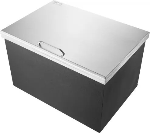 71,1 × 50,8 × 43,2 cm vkládací ledová truhla Chladič ledu Nádoba na led Nerezová