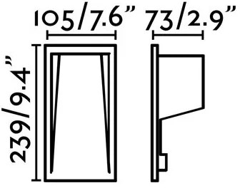 FARO 70833 - LED Venkovní zápustné svítidlo SOUN-2 LED/5W/230V IP65