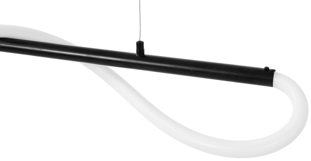 Toolight, LED závěsné svítidlo 120 cm 60W APP853-CP LONG BLACK, černá-bílá, OSW-04030