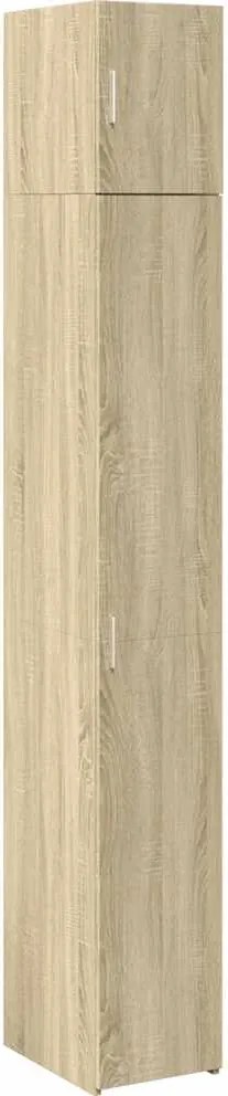 Úzká úložná skříňka dub sonoma 30x42,5x225 cm kompozitní dřevo 3281261
