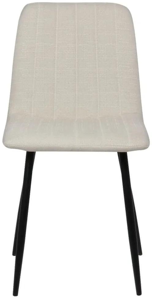Bhm germany Jídelní židle Dijon, textil, krémová